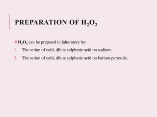 HYDROGEN PEROXIDE | PPTX