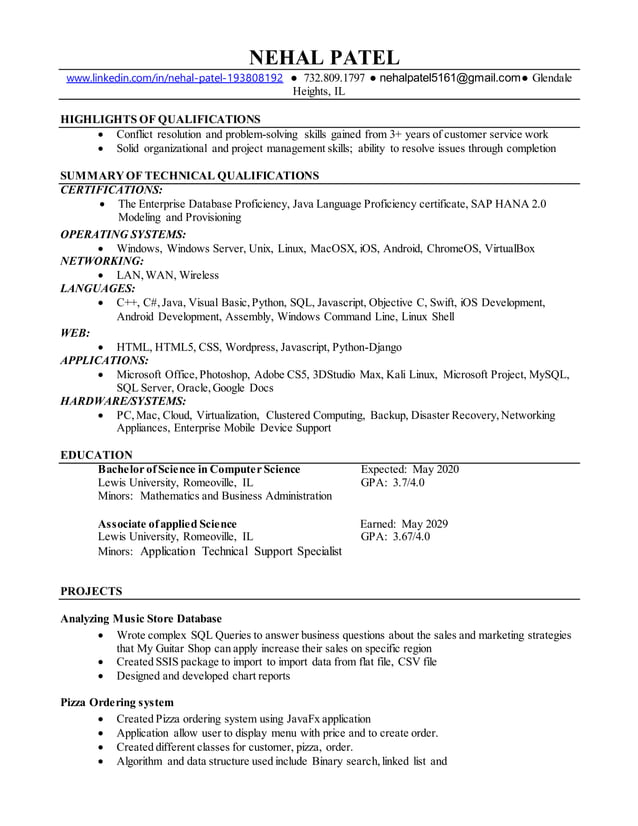 Nehal resume | DOCX