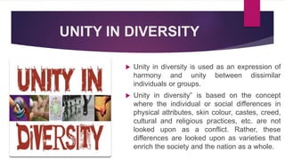 Religion as a tool of Unity and Diversity | PPTX