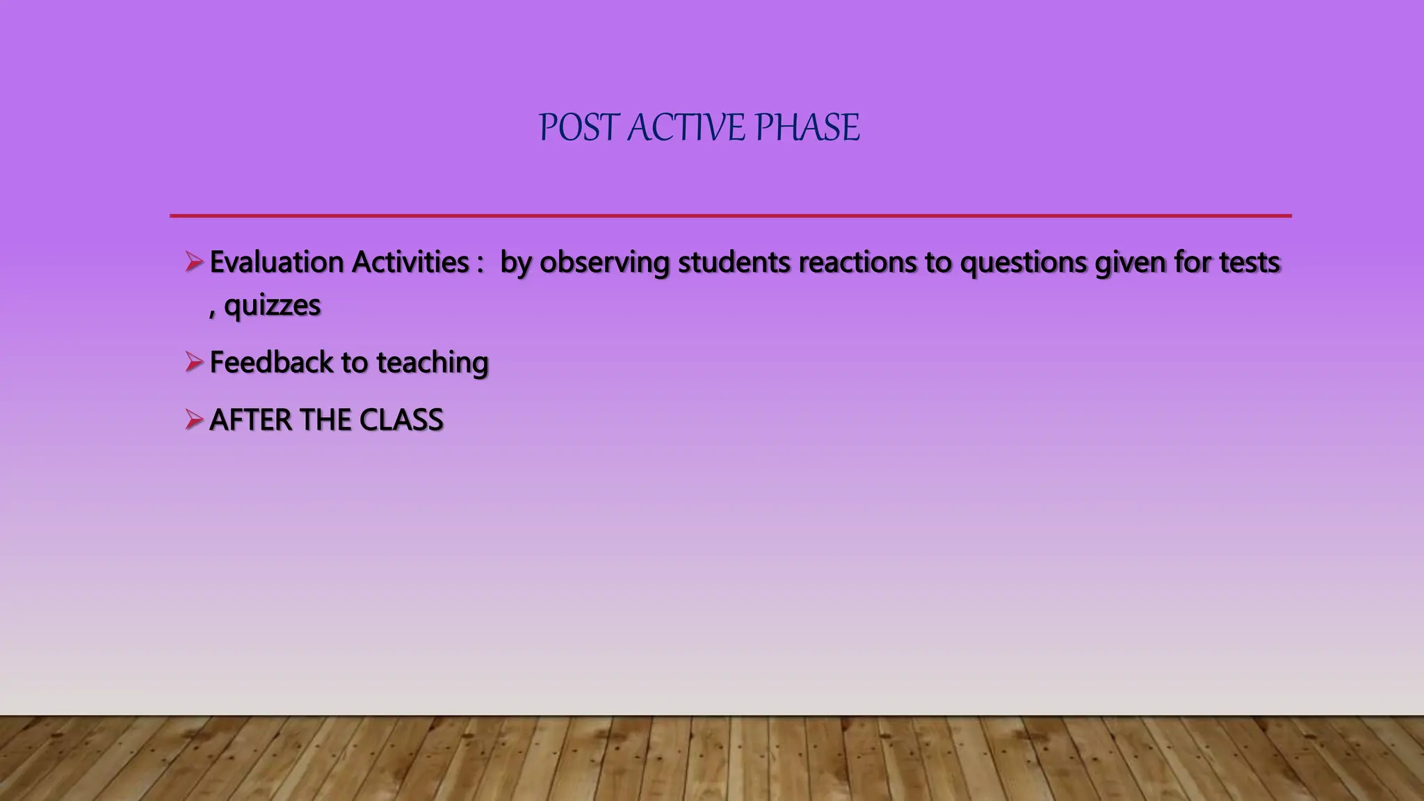 PHASES OF TEACHING | PPTX