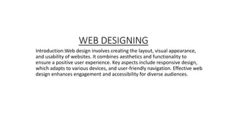 web designing course in chandigarh and mohali | PPT | Free Download