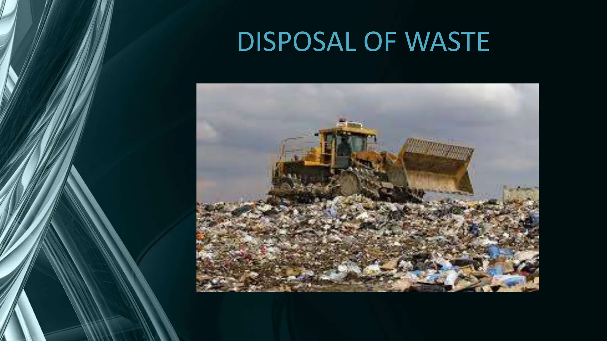 Waste disposal presentation food safety and standard | PPT