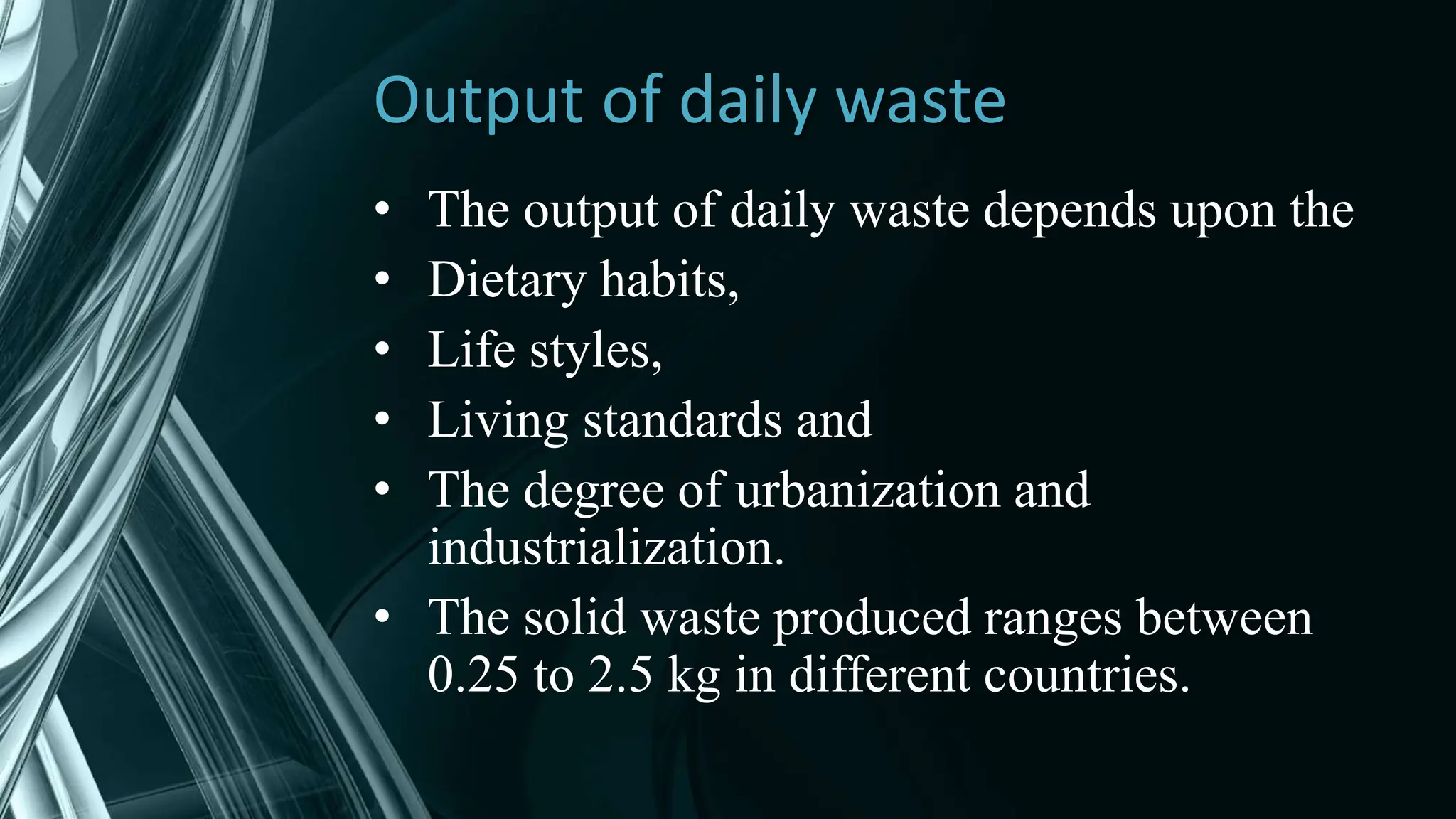 Waste disposal presentation food safety and standard | PPT