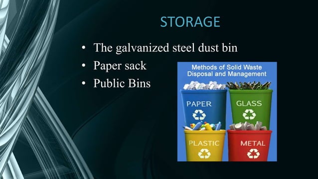 Waste disposal presentation food safety and standard | PPT
