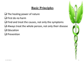 Naturopathy: An indeginous system of medicine | PPT