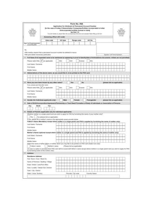 Internship on NEHA PROJECT pancard details | DOCX