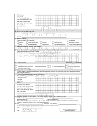 Internship on NEHA PROJECT pancard details | DOCX