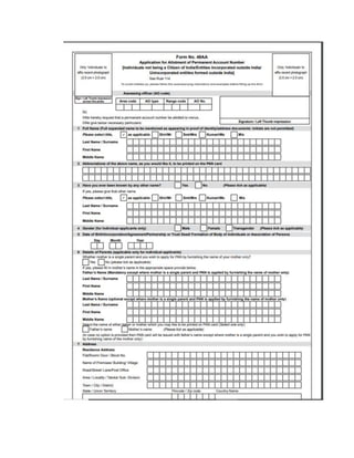 Internship on NEHA PROJECT pancard details | DOCX