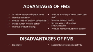 Flexible Manufacturing System of Toyota (FMS) | PPTX