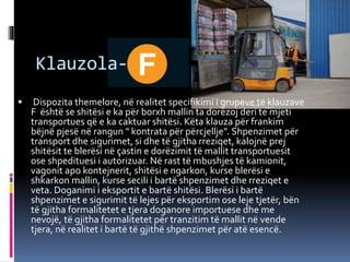 Nehar islami menaxhment dhe informatike - rregullat incoterms | PPTX