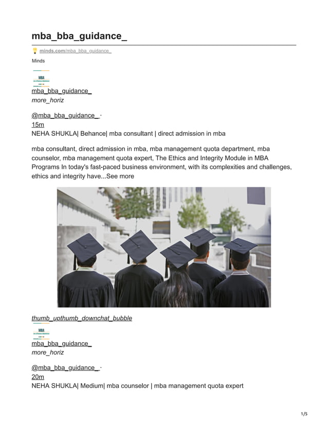 NEHA SHUKLA minds mba counselor mba management quota expert-minds.com ...