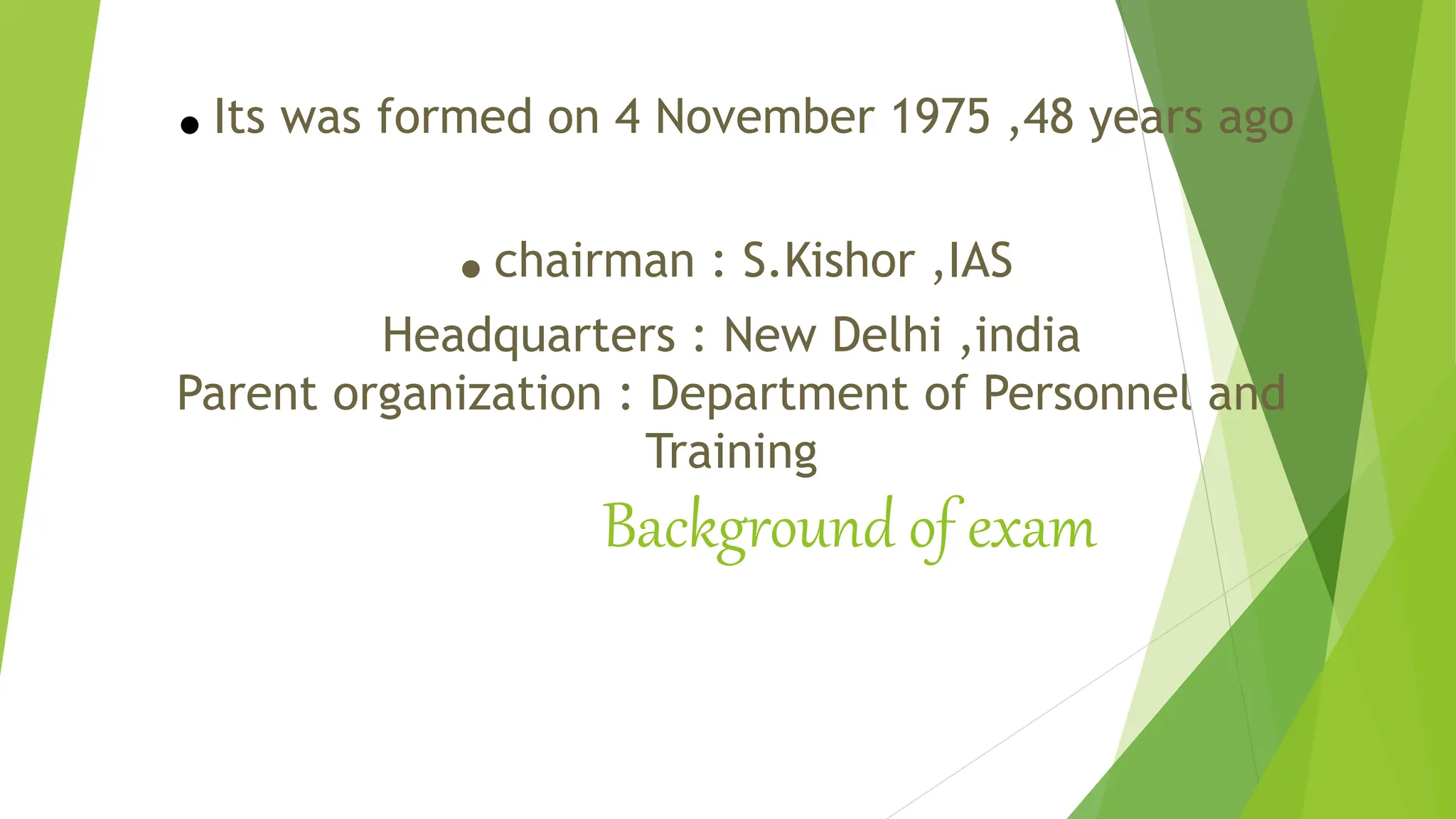 SSC ( STAFF SELECTION COMMISSION ) PRESENTATION | PPTX