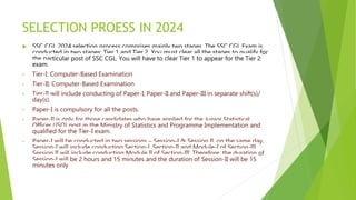 SSC ( STAFF SELECTION COMMISSION ) PRESENTATION | PPTX