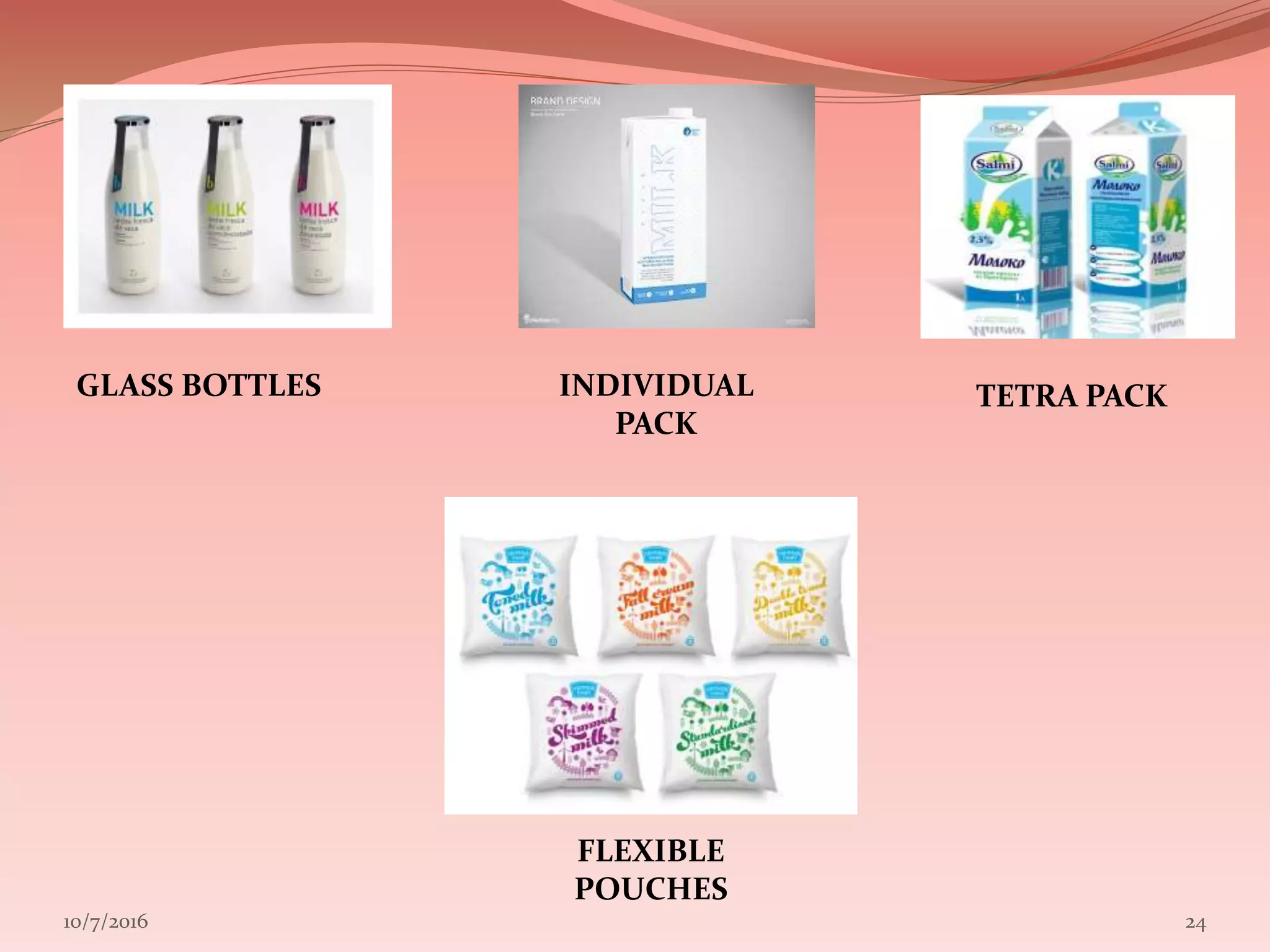 packaging of milk and milk products | PPTX