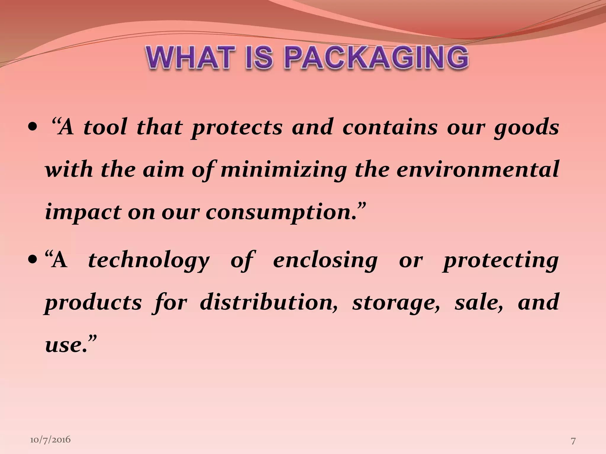 packaging of milk and milk products | PPTX