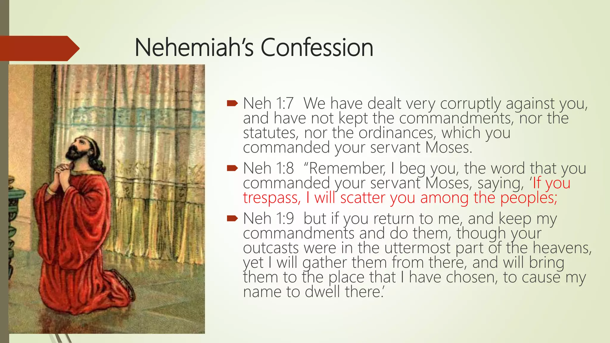 Taking the cue from Nehemiah | PPTX