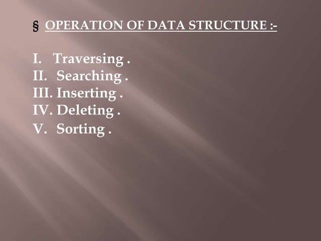 data Structure | PPT