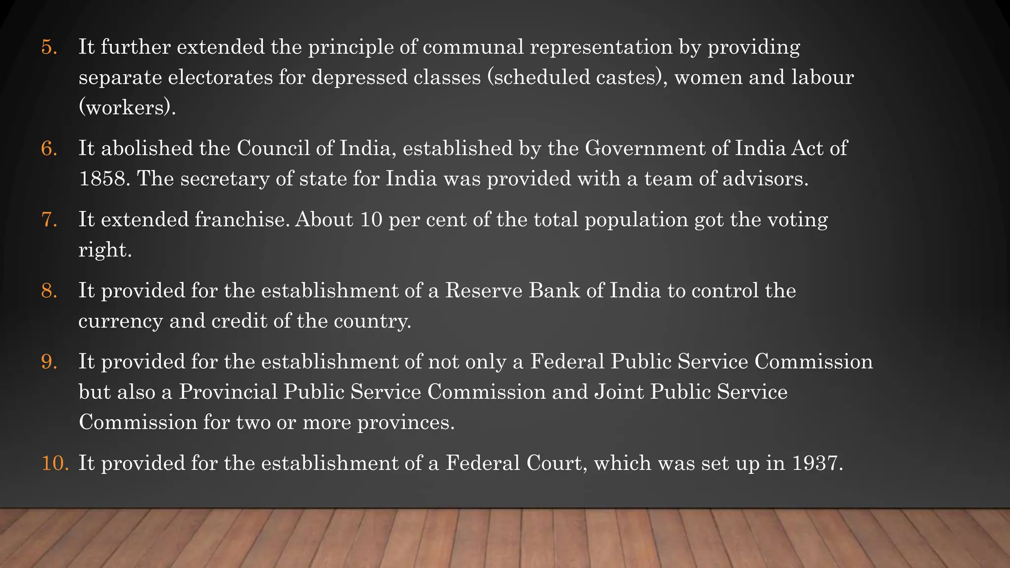 Nehro Report, 14 Points of Quaid-e-Azam, Indian Act of 1935,Congress ...