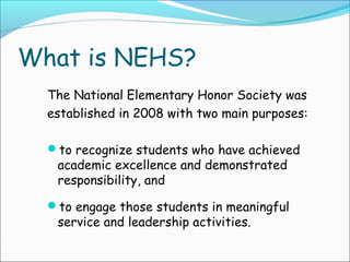 NEHS | PPT
