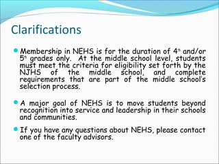 NEHS | PPT
