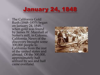 GLOD RUSH | PPTX | South America Travel | Travel Locations