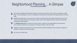 Neighborhood planning | PPTX