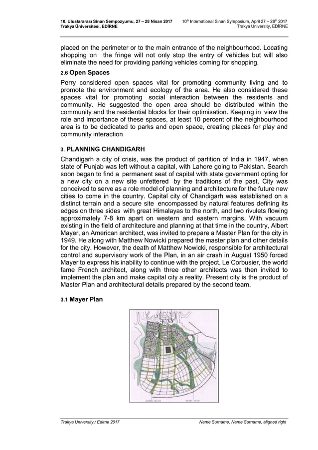 _Neighborhood Planning in Capital City of Chandigarh- An Appraisal (2 ...