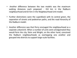 Neighbourhood Concept | PDF