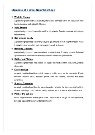 Neighbourhood planning | PDF