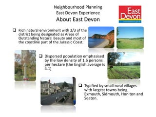 Neighbourhood Planning East Devon experience | PPT