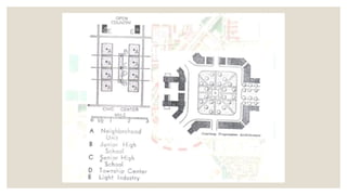 Neighbourhood unit (Clarence Perry) | PDF