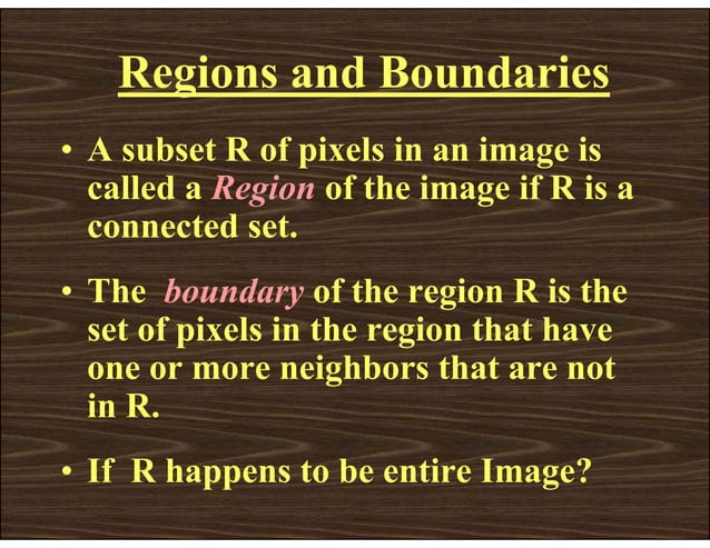Basic Relationship between pixels and adjacency | PDF