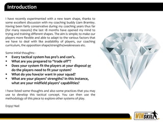 Neil winskill tactical analysis; 1-4-4-2 diamond new | PDF