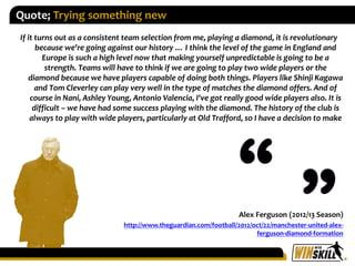 Neil winskill tactical analysis; 1-4-4-2 diamond new | PDF