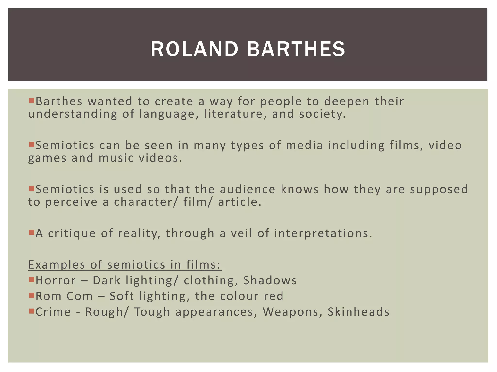 Neil and barthes | PPTX