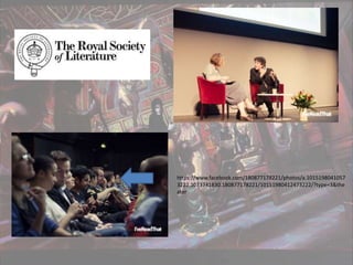 Neil Gaiman Lit Soc talk | PPT