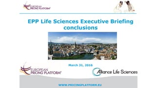 Neil Grubert's closing remarks at the EPP Life Sciences Executive ...