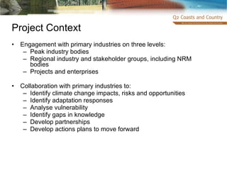 The climate change risk management matrix - Neill Cliffe | PPT