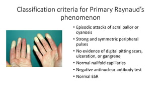 What is Raynaud's, what is scleroderma? | PPT
