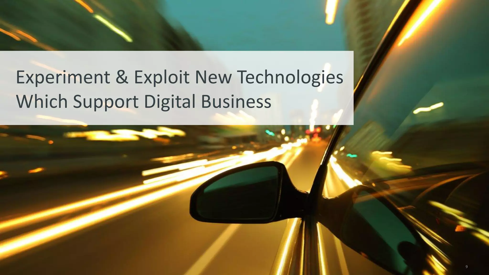 The impact of Digital on Future Business Models | PPT