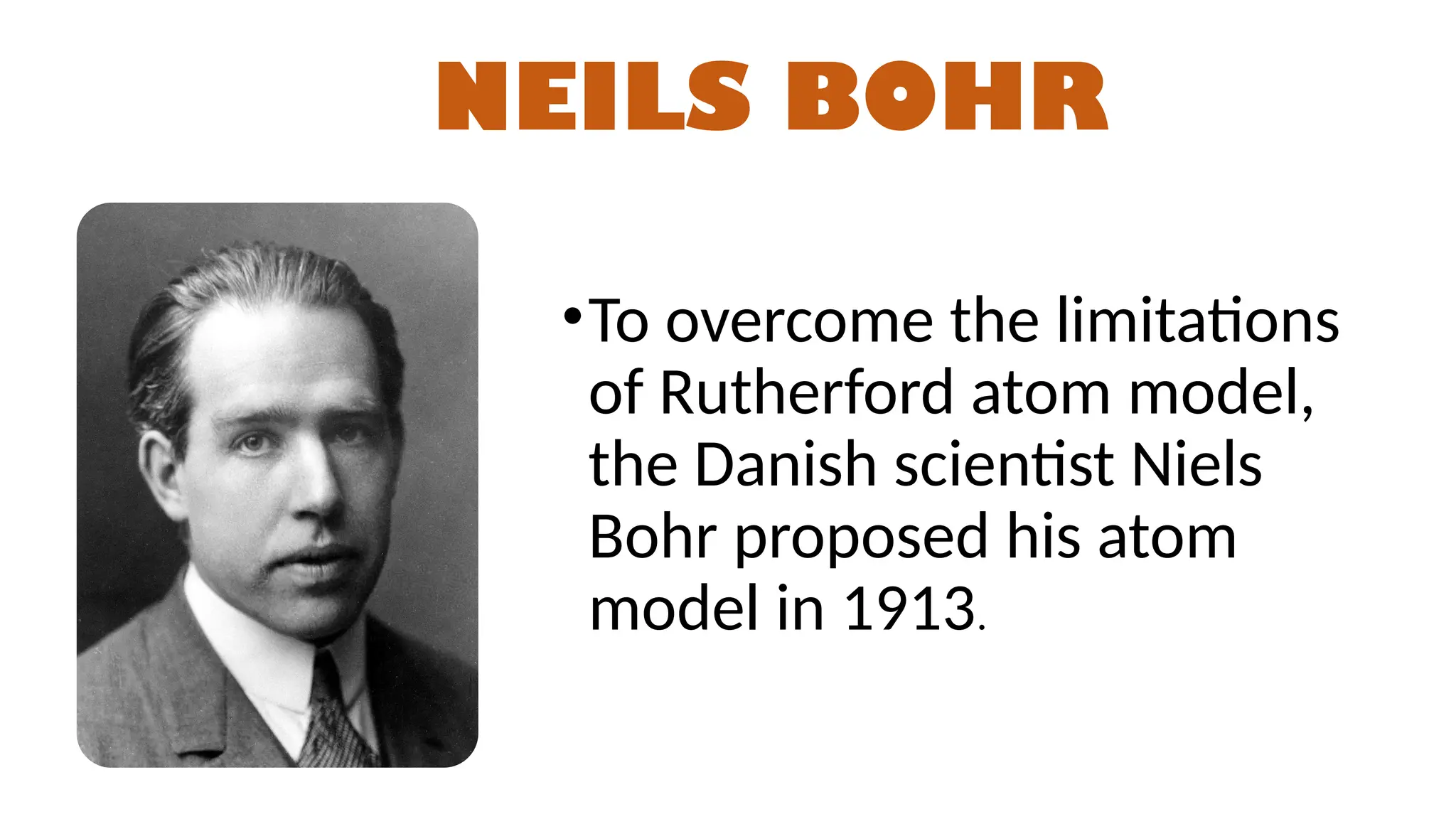 NEILS BOHR ATOM MODEL FROM STRUCTURE OF ATOM.pptx