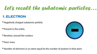 NEILS BOHR ATOM MODEL FROM STRUCTURE OF ATOM.pptx