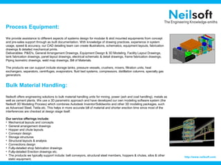 Neilsoft engineering services for industrial machinery & equipment | PPT
