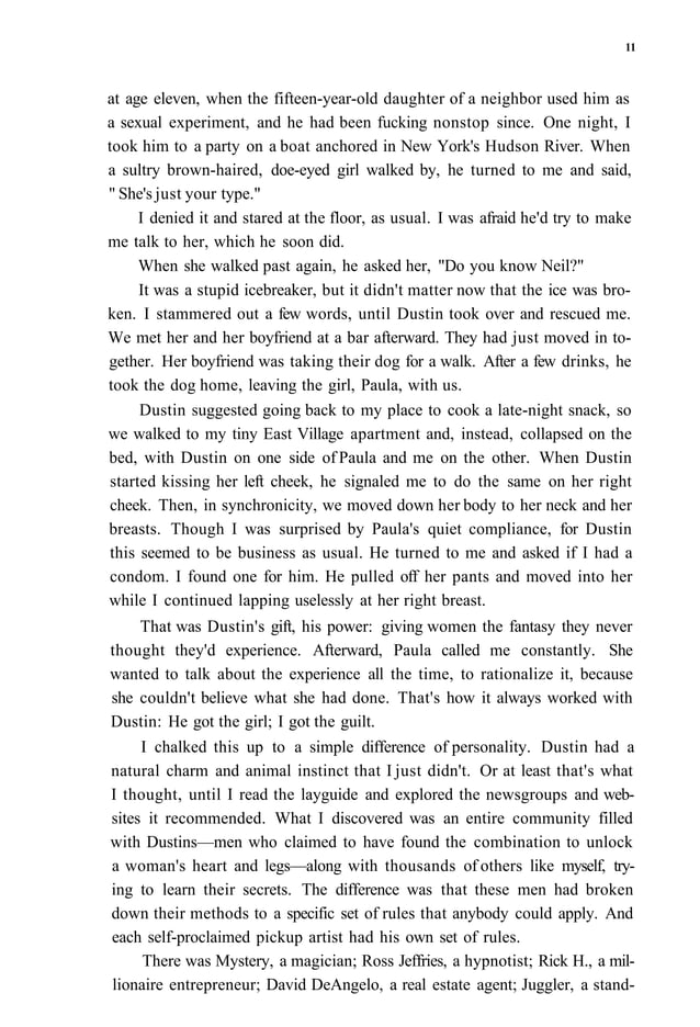 Neil Strauss (Style) - The Game (complete e-book).pdf | Women\'s ...