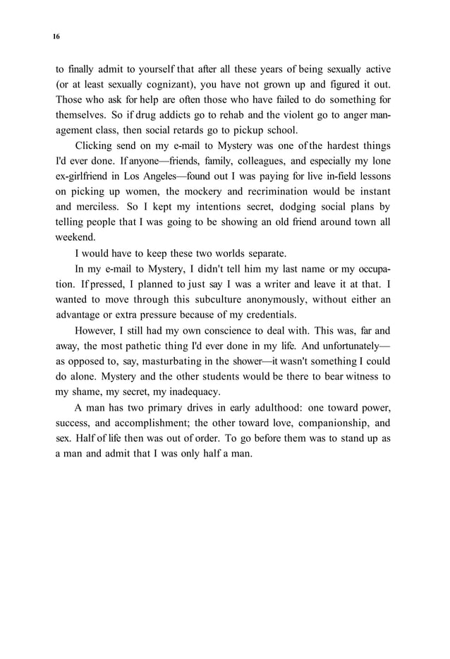 Neil Strauss (Style) - The Game (complete e-book).pdf | Women\'s ...