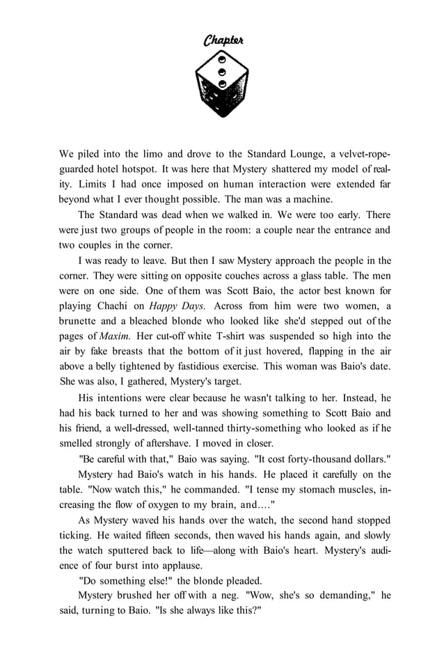 Neil Strauss (Style) - The Game (complete e-book).pdf | Women\'s ...