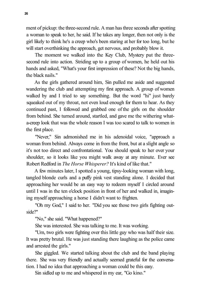 Neil Strauss (Style) - The Game (complete e-book).pdf | Women\'s ...