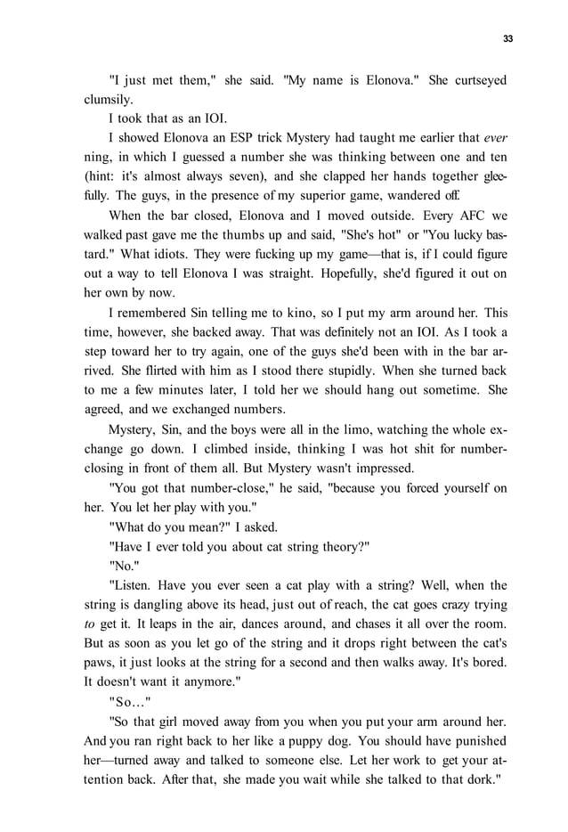 Neil Strauss (Style) - The Game (complete e-book).pdf | Women\'s ...