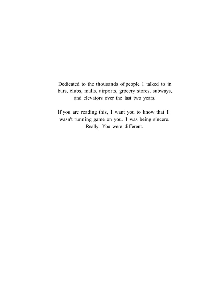 Neil Strauss (Style) - The Game (complete e-book).pdf | Women\'s ...