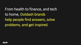 Digiday Publishing Summit | Dotdash Presentation | PPT